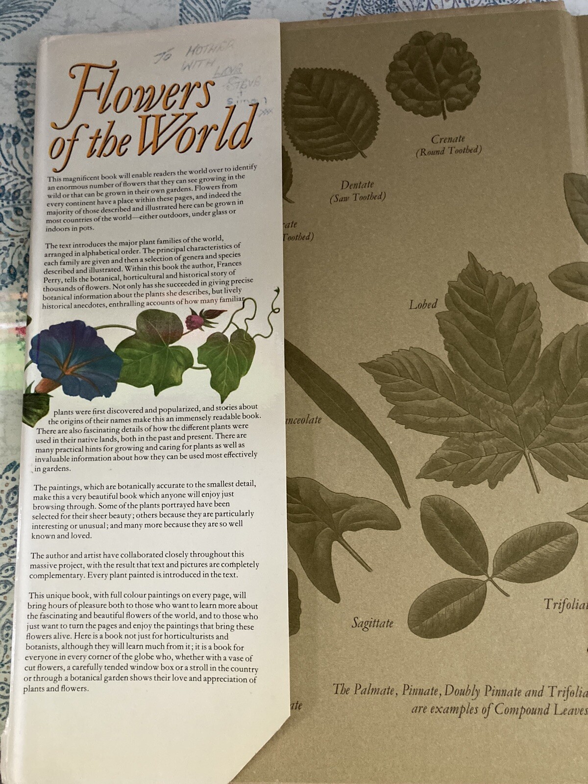 "Flowers Of The World" 1972 PERRY, Frances, GREENWOOD, Leslie ...