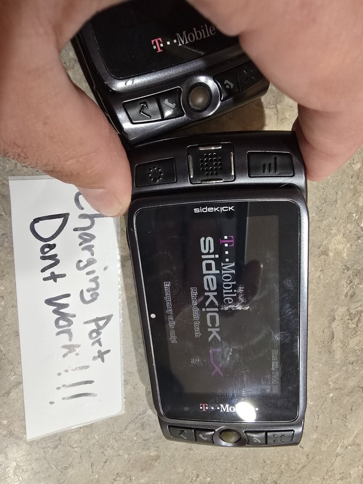 2- T-Mobile Sidekick LX 2009, Vintage, RARE, Sharp Pv300, Good ...