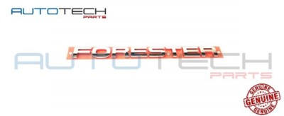 Subaru MY09 - MY13 S3 S4 New Genuine Forester Tailgate Rear Badge ...