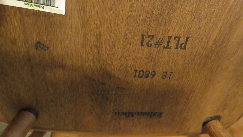 Set of 4 Ethan Allen Birdcage Side Chairs Circa 1776 Maple 18 6801 Made ...