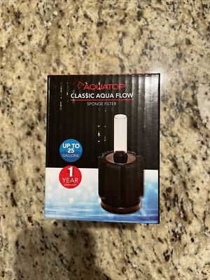 Aquatop Classic Aqua Flow Sponge Aquarium Filter 25gal (Free Shipping ...