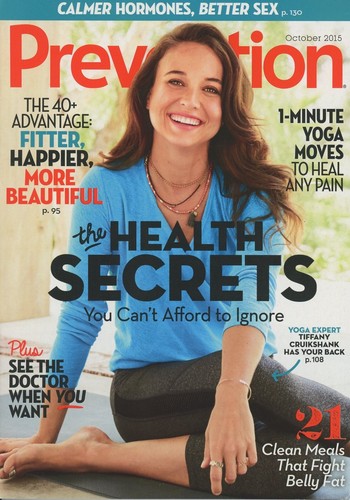 PREVENTION Magazine - October 2015 / Health Secrets / Love Your Whole ...