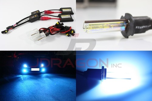 H3 10000K Blue 35W Slim DC Ballast HID Conversion Kit Xenon Bulb | eBay ...