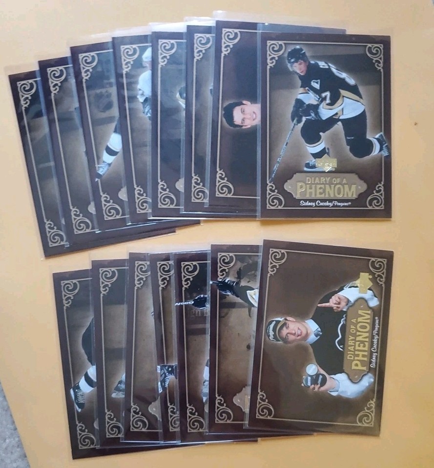 Sidney Crosby Diary Of A Phenom 30 Card Set. 2005-06 UD Series 2 Ice ...