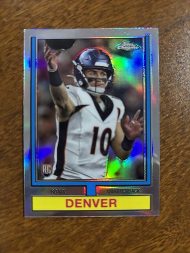 2024 Topps Chrome BO NIX 1974 Throwback Refractor RC #74TF-4 Denver ...