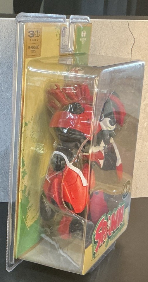 Mcfarlane Toys Robot Wars SPAWN 30th Anniversary Platinum Edition 7 Inch Figure | eBay