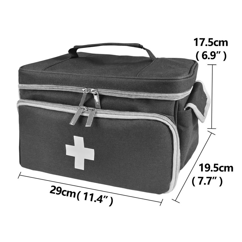 Travel First Aid Kit Bag for Home Medical Carry Bag Multifunctional ...