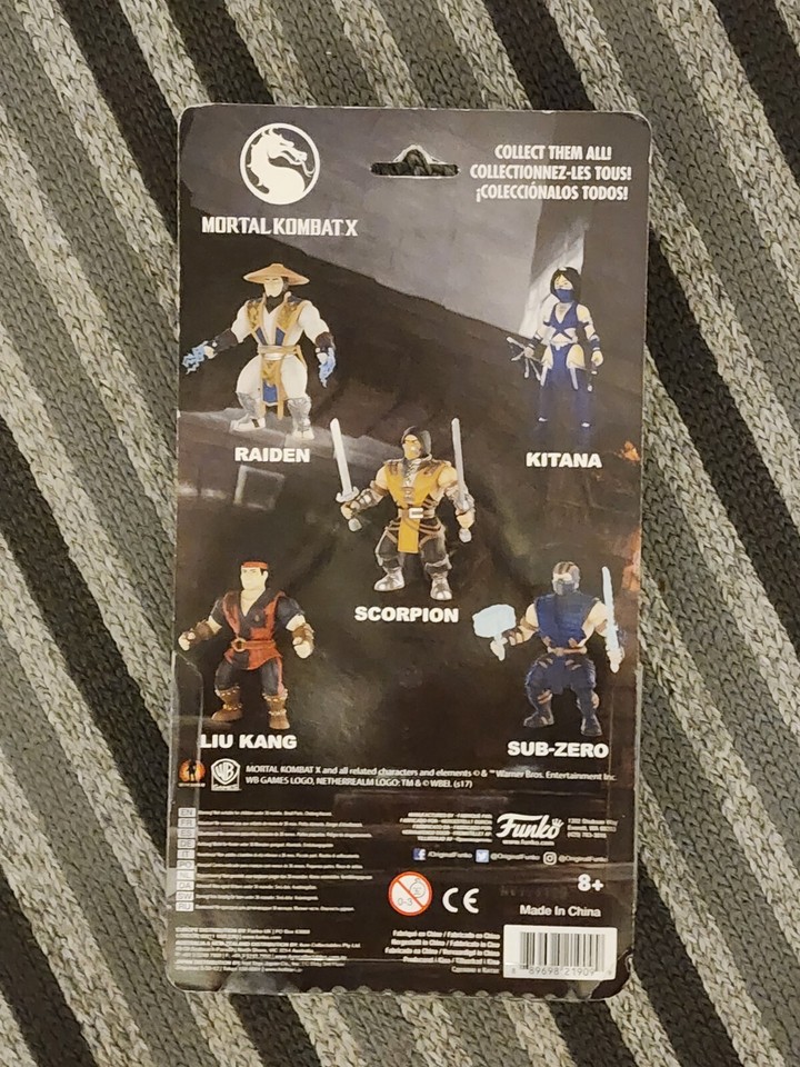 Mortal Kombat X Raiden Action Figure Funko Savage World 2017 | eBay