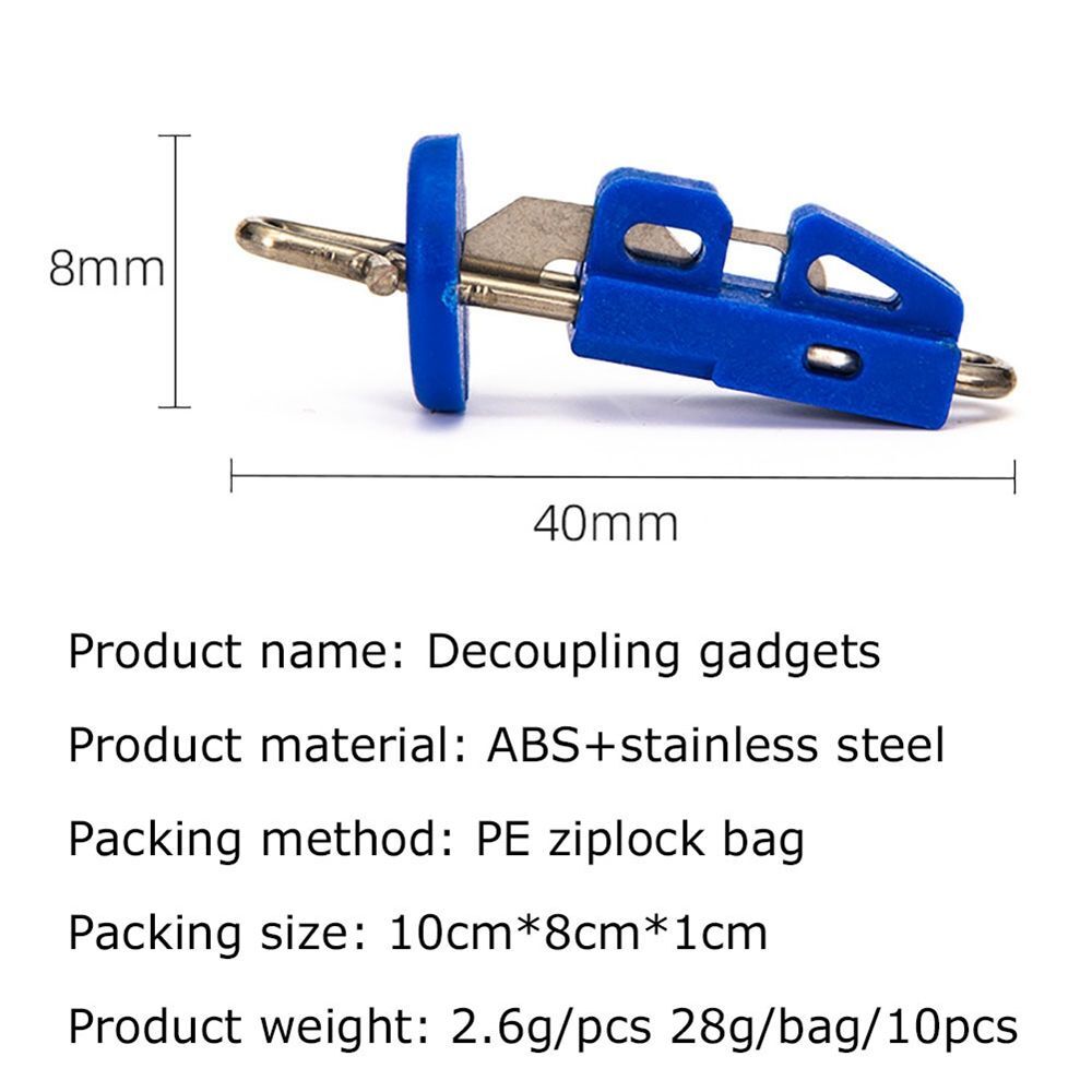 Bait Release Clip Sea Fishing Splash Down Solo Hook Bait Clip Breakaway ...