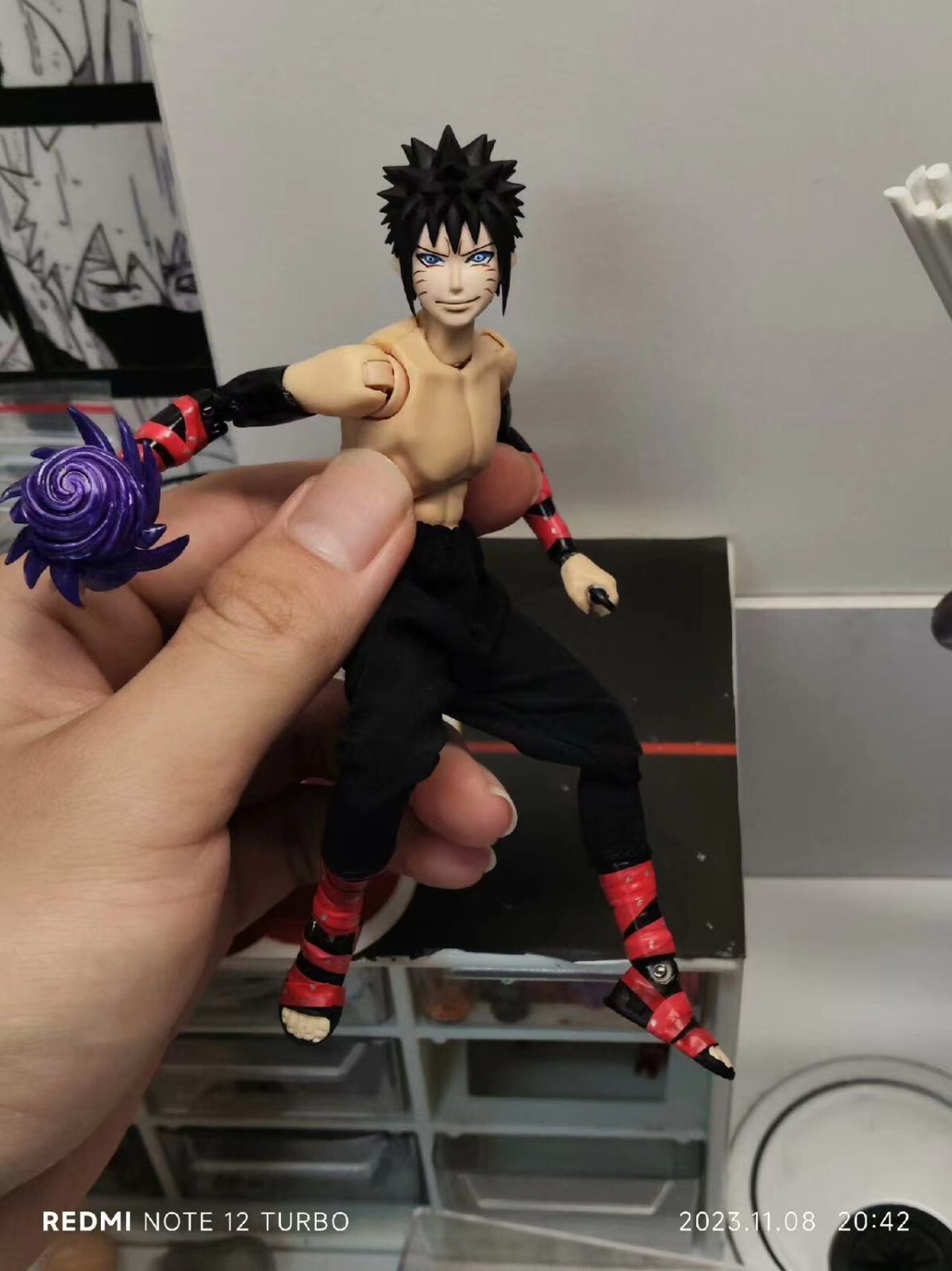 custom 1/12 Uzumaki Menma action figure | eBay