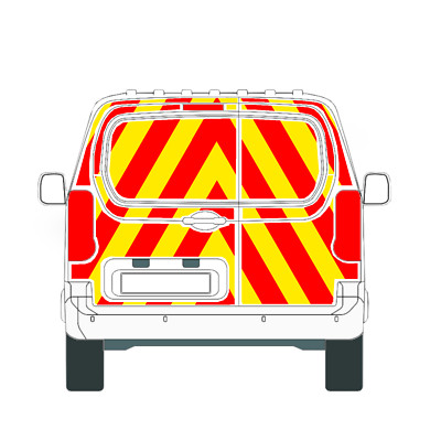 Peugeot Partner Van 2016+ CHEVRON KIT FULL CHAPTER 8 PRISMATIC ...