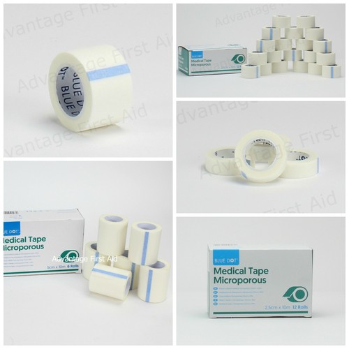 Microporous Medical First Aid Dressing Tape Micropore Low Allergy Paper ...