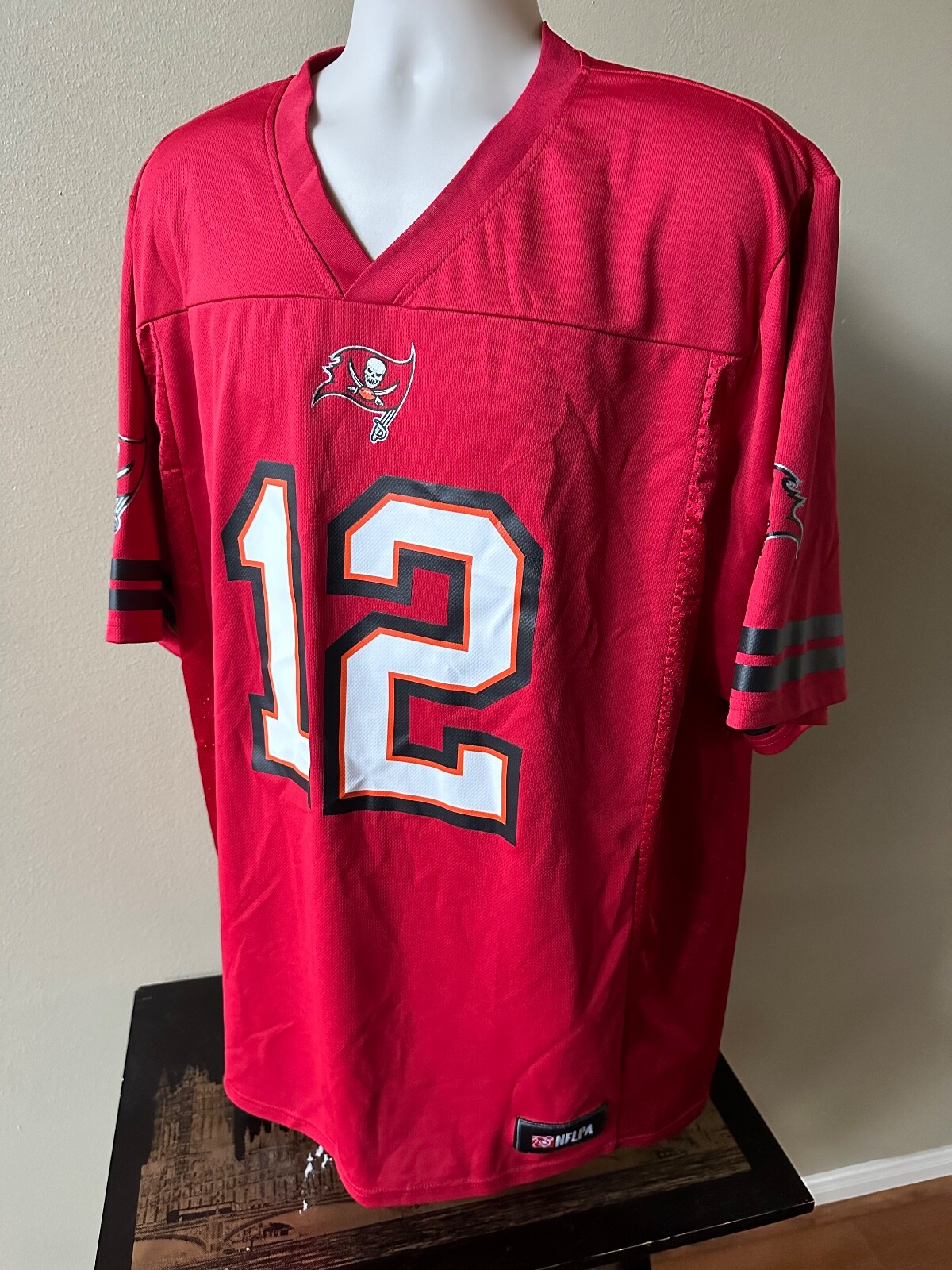 NFL Tom Brady #12 Tampa Bay Buccaneers NFLPA Football Jersey (XL) | eBay