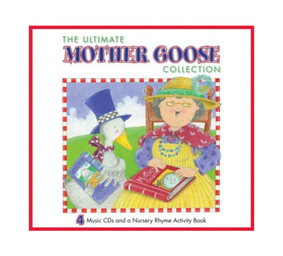 The Ultimate Mother Goose Collection 48 page Nursery Rhyme Book & 4 CD ...