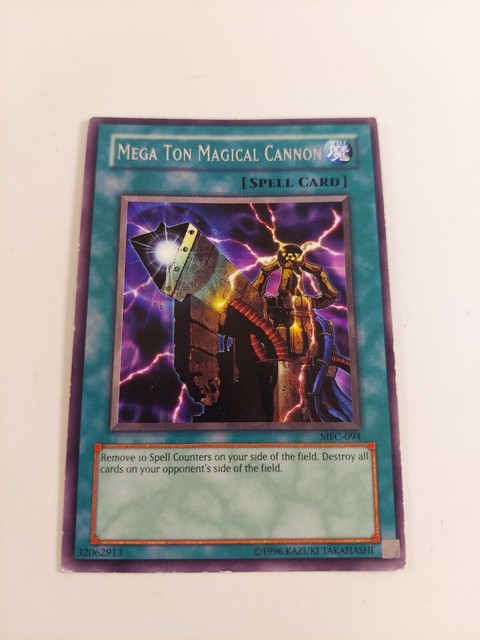 Yu-Gi-Oh! TCG Mega Ton Magical Cannon Magicians Force MFC-094 Unlimited ...