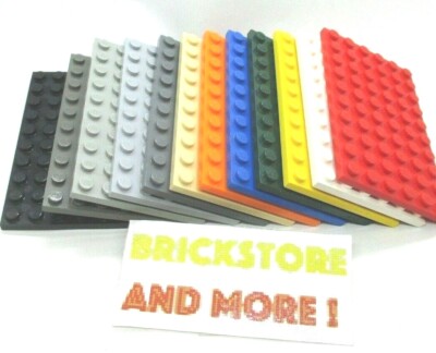 Lego - Plaque Plate 6x10 10x6 3033 - Choose Color & Quantity | eBay