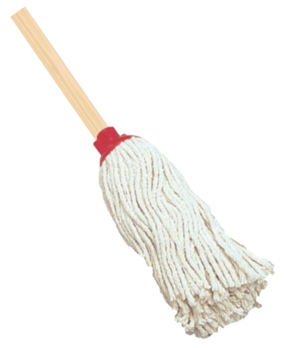 Mops With Wooden Handles