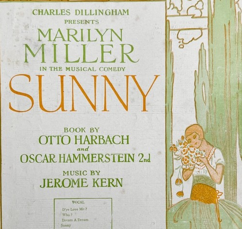 2 Little Bluebirds 1925 Sheet Music Piano Marilyn Miller Musical Sunny ...