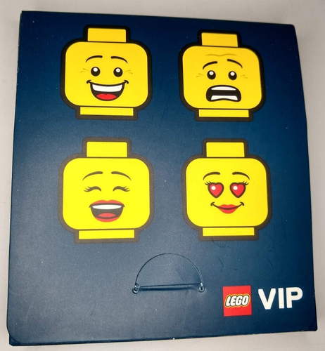LEGO 5007623 VIP Exclusive Minifigure Heads Coasters 4 Pack GWP NIB | eBay