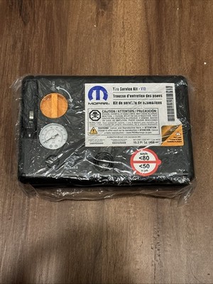 MOPAR TIRE SERVICE KIT EMERGENCY INFLATOR COMPRESSOR JEEP DODGE ...