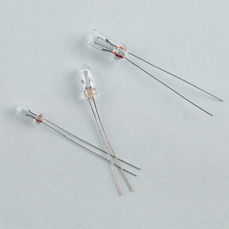 25PCS 5mm 4mm 3mm Clear 12V Mini Bulb of Wheat Rice Bulbs Switch Button ...