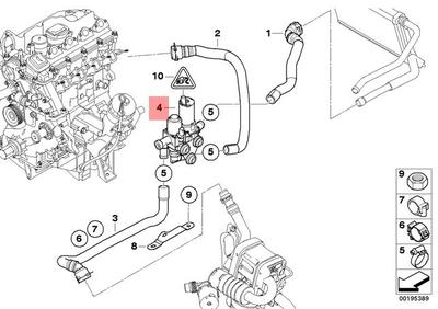 Genuine BMW E90 E91 E92 E92N E93 Changeover Valve OEM 64126951814 | eBay