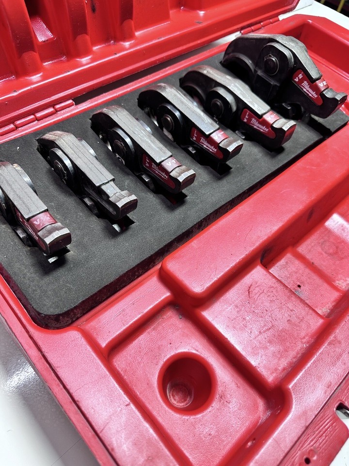 MILWAUKEE M18 FORCE LOGIC PROPRESS JAWS SET OF 6 (1/2 - 2”) | eBay