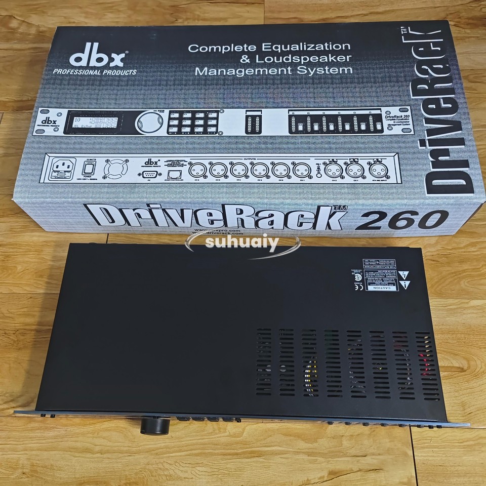 NEW DBX DriveRack 260 Loudspeaker Management System Free Shipping | eBay
