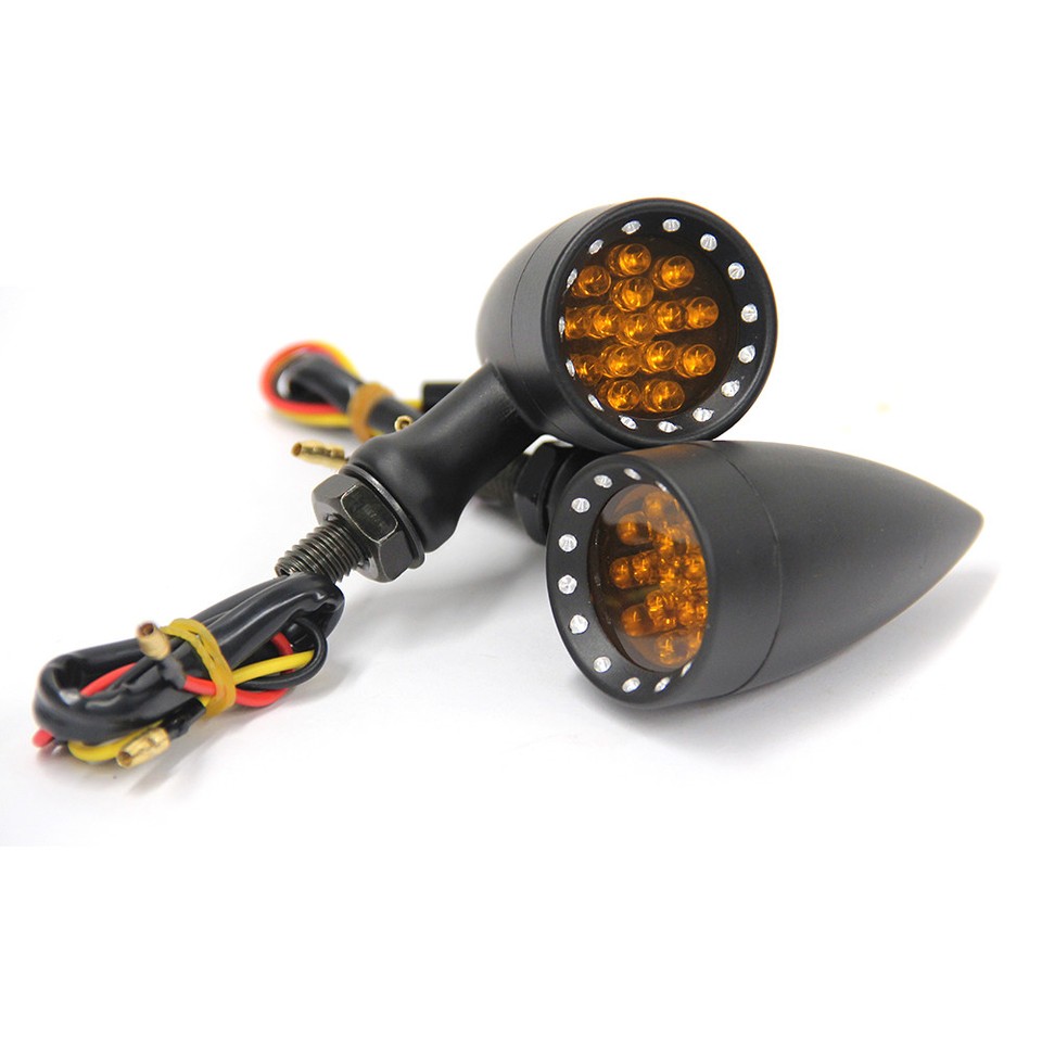 2004-2013 Harley Sportster XL 1200 883 Amber LED Turn Signal Lights ...
