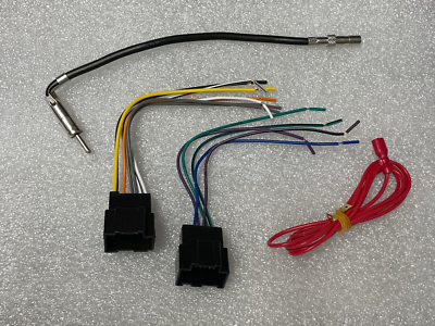 Stereo wiring harness aftermarket radio adapter plug +ant. Some 06+ GM ...