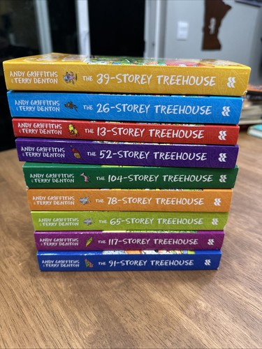 Storey Treehouse Books by Andy Griffiths and Terry Denton (9 Book Lot ...