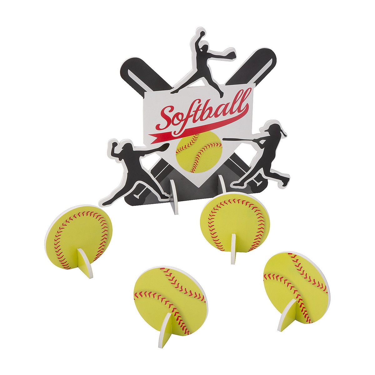 Softball Table Decorations Amazon.com: Softball Party Centerpieces 5