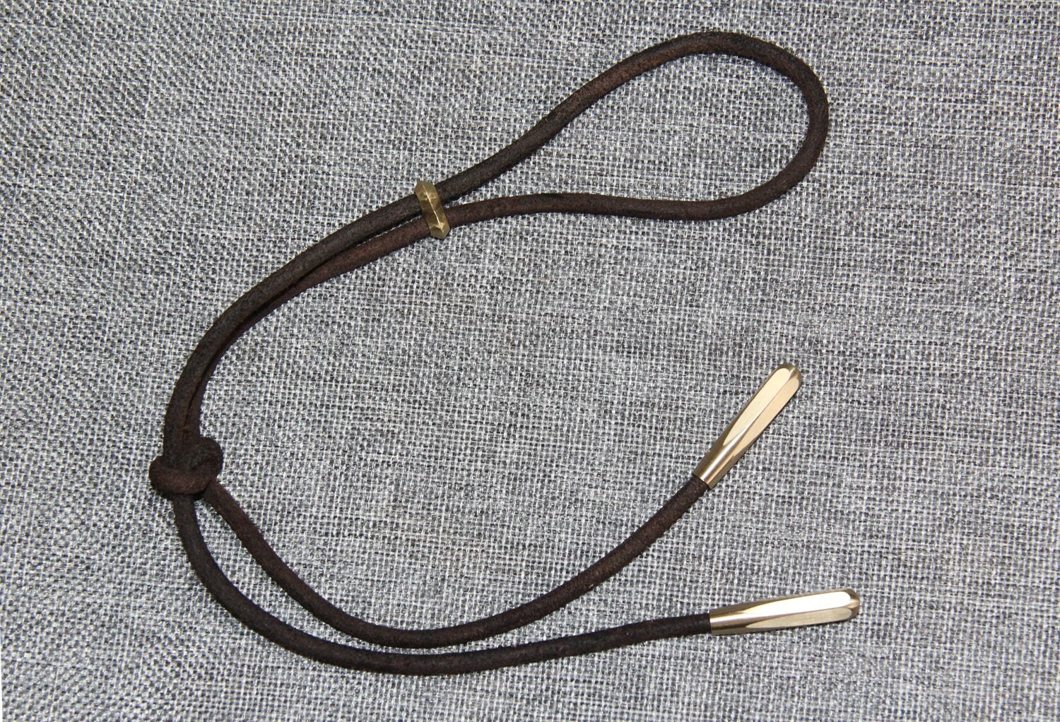 The tassels of Japanese TACHI,Hand-made brass fitting,Cowhide rope,Dark ...