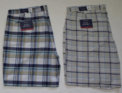 NEW MENS CROFT & BARROW PLAID SHORTS NWT VARIOUS SIZES & COLORS | eBay