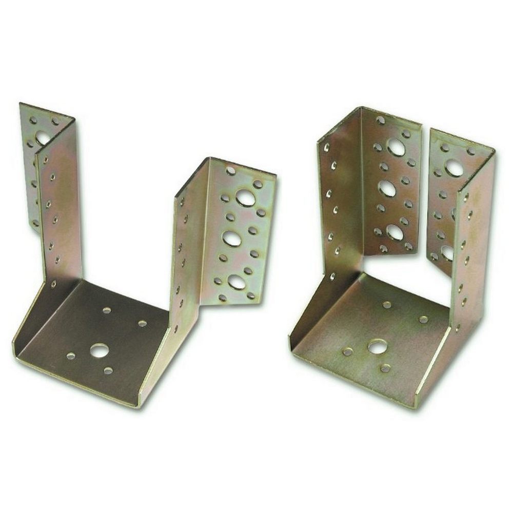 Balkenschuhe Stahl innen außen 80 mm CE + ETA Zulassung verzinkt+ ...