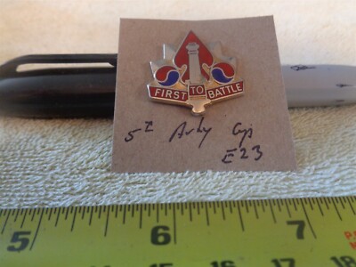 5th Artillery Group E23 Unit Crest, DI, DUI (DRAW#51) | eBay