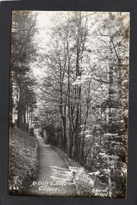 Postcard Calver nr Bakewell Derbyshire walk view Cliff College RP ...
