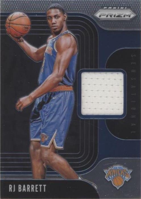 2019-20 Panini Prizm - Sensational Swatches Jersey RJ Barrett #SS-RJB ...