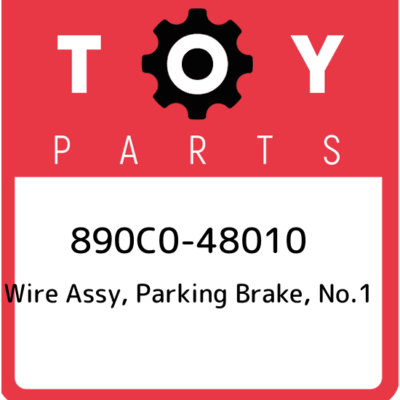 890C0-48010 Toyota Wire assy, parking brake, no.1 890C048010, New ...