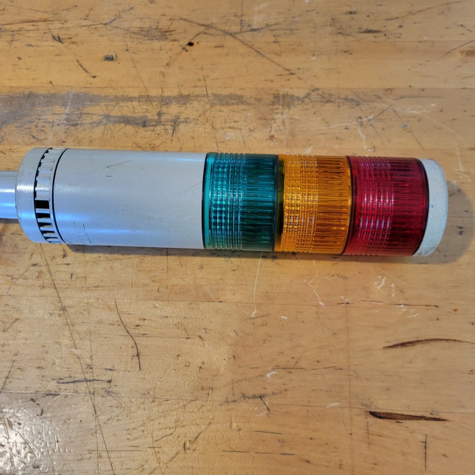 Patlite 3-Color Signal Tower Light Assembly, Class 2, Model LME-02L ...