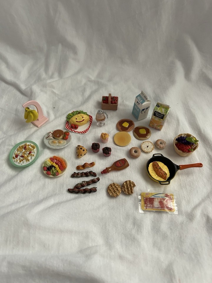 1/6 scale food breakfast some Re-ment for diorama miniature Barbie | eBay