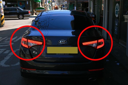 LED Tail Lamp Lights Assy Factory Genuine OEM For 2011 2012 2013 Kia ...