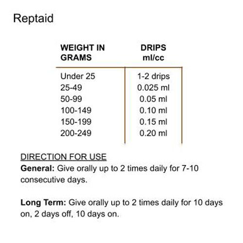 Amber Naturalz Reptaid & Reptaid XL - Natural Organic Reptile Immune ...