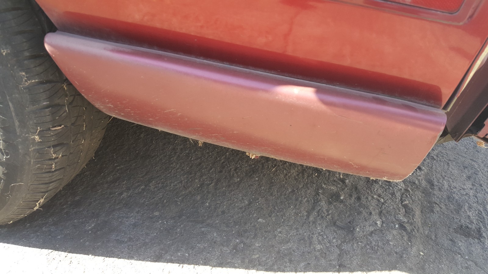 91-92 firebird trans am LH side quarter ground effect spoiler TPI TBI 5 ...