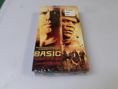 Basic (VHS, 2003) - JOHN TRAVOLTA / CONNIE NIELSEN - NEW 43396072954| eBay