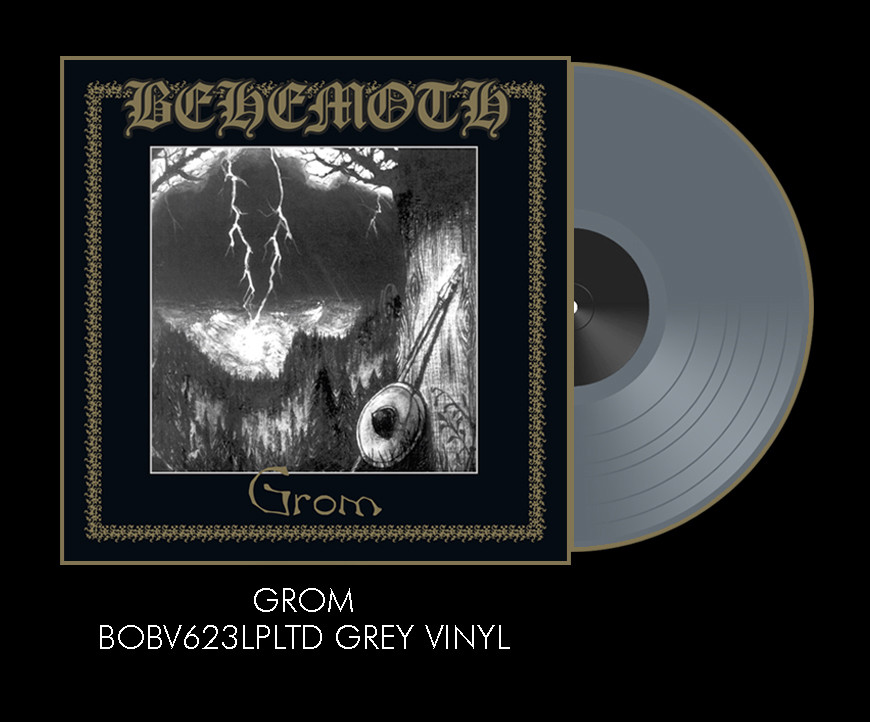 BEHEMOTH - GROM, 2018 UK LIMITED EDITION GREY vinyl LP, NEW - SEALED ...