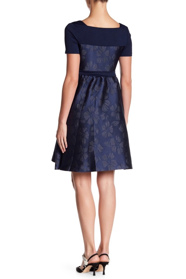 ALTON GRAY ALEXIS NAVY FIT & FLARE DRESS sz 12 | eBay