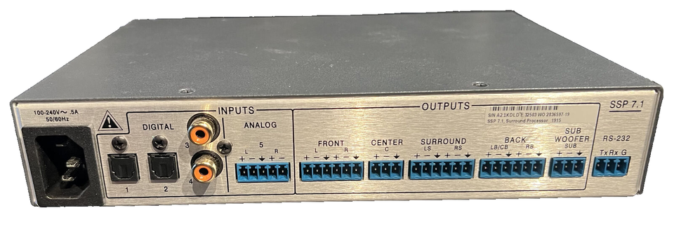 Extron SSP 7.1 - Surround Sound Processor | eBay