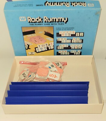 Rack Rummy Tile Game vintage 1979 Whitman - Complete | eBay