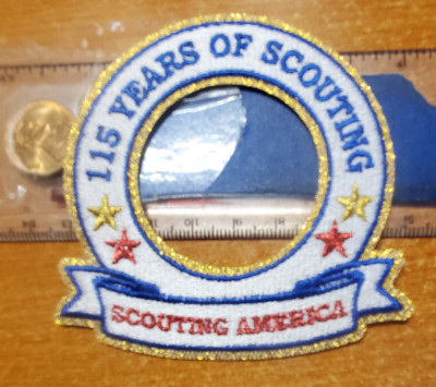 Scouting America "115 Years of Scouting", World Crest segment ring ...